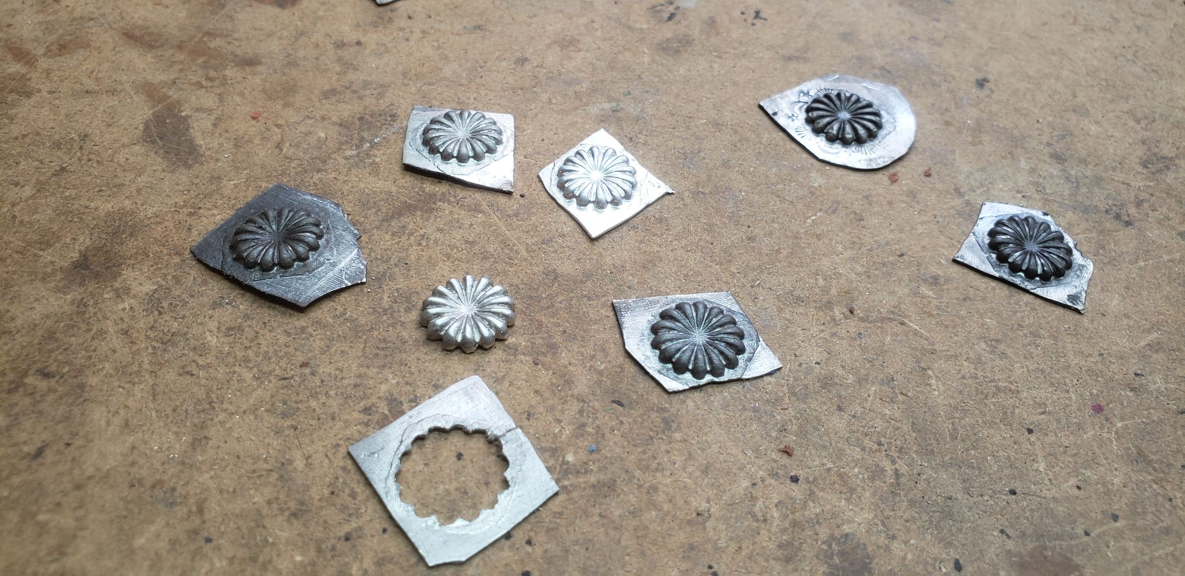Silversmithing With Impression Dies (Advanced) : 10 Steps (with ...