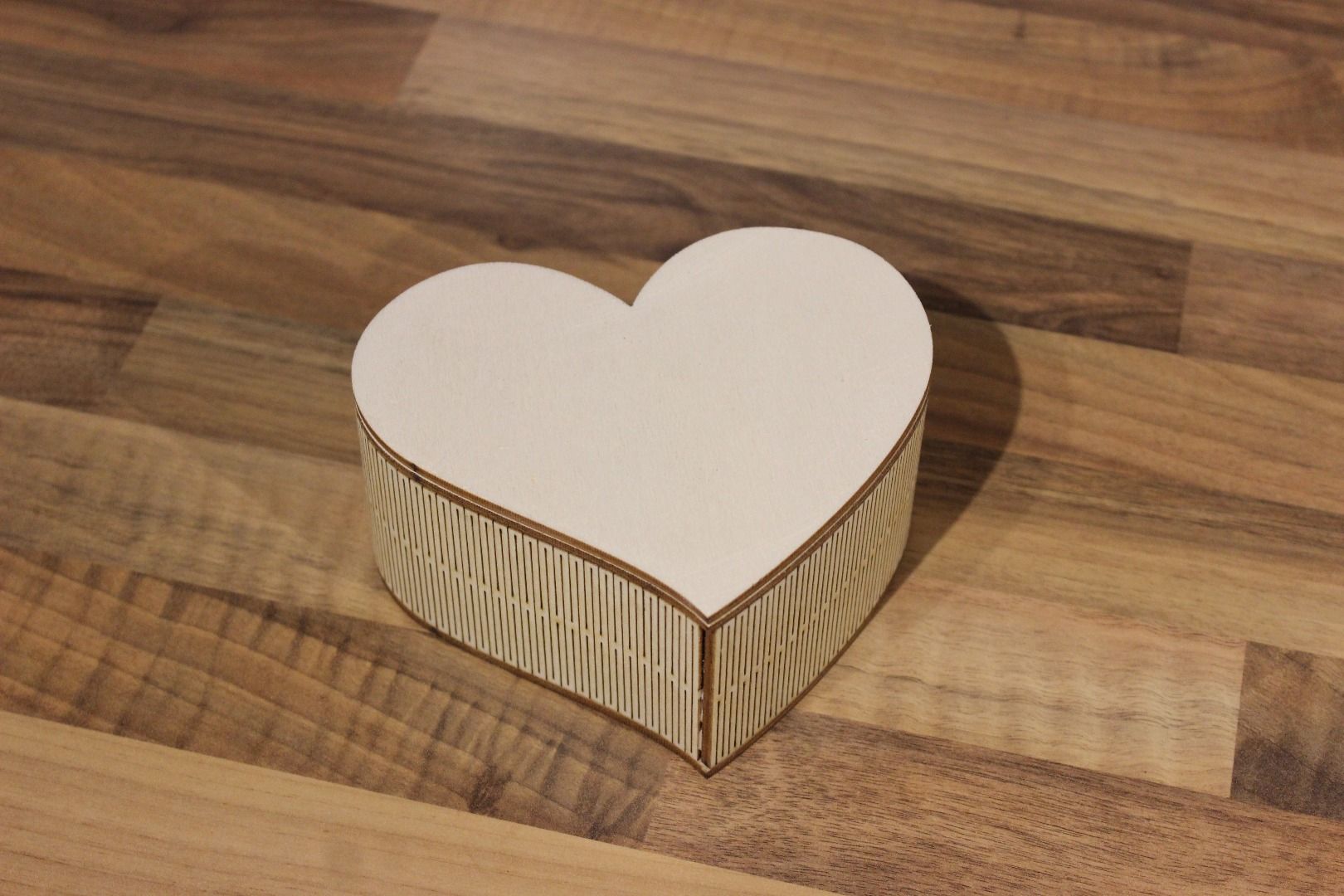 Laser Cut Plywood Heart Shaped Box : 3 Steps (with Pictures ...