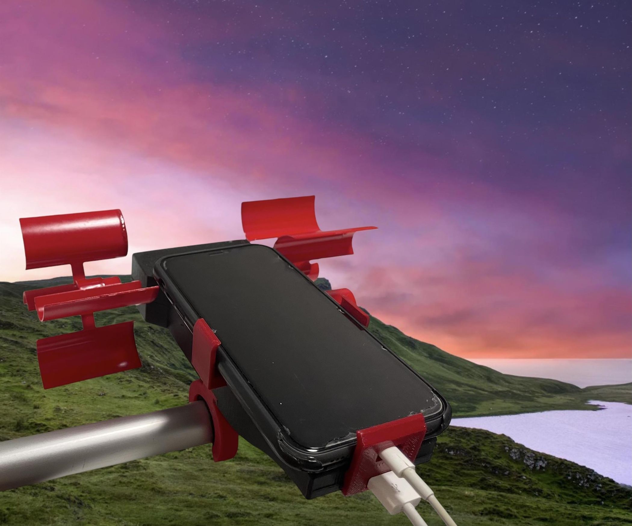 Wind Powered Bicycle Phone Charger : 11 Steps (with Pictures ...