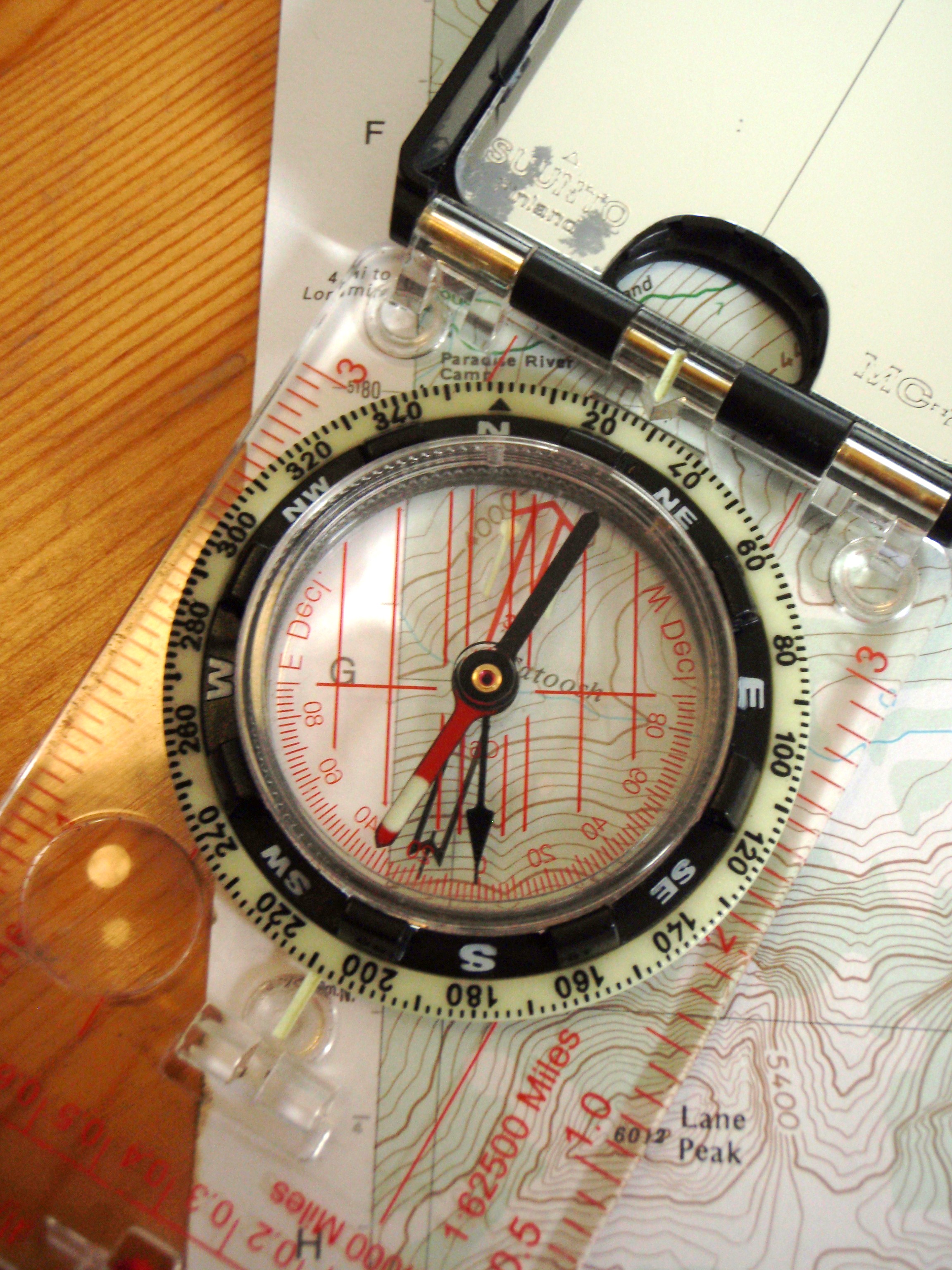 How to Navigate With a Map and Compass : 7 Steps (with Pictures ...