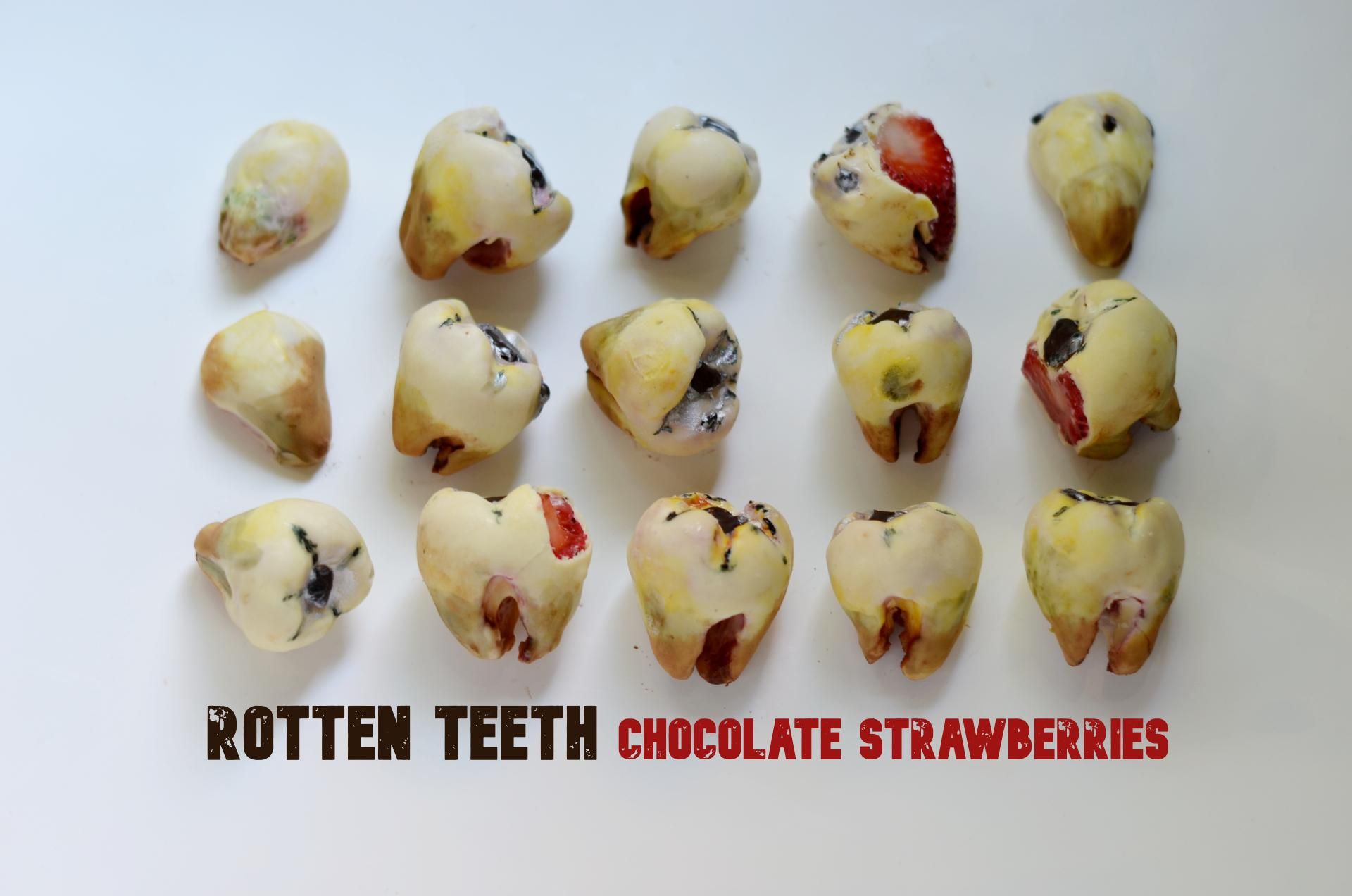 Rotten Teeth Chocolate Strawberries : 9 Steps (with Pictures ...