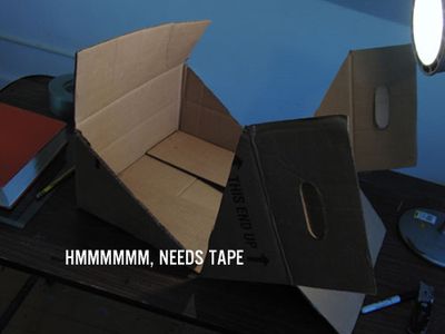 Bargain-Price Book Scanner From a Cardboard Box. : 11 Steps (with ...