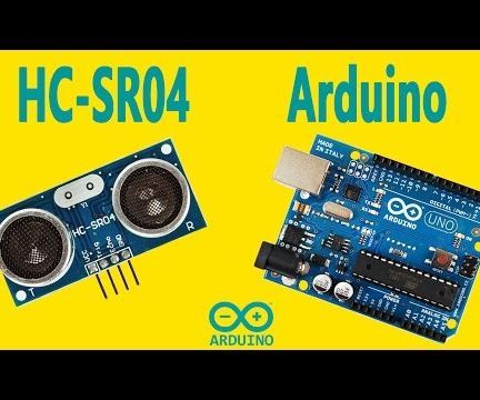 very simple hc-sr04 connection to arduino example DIY Project to ...