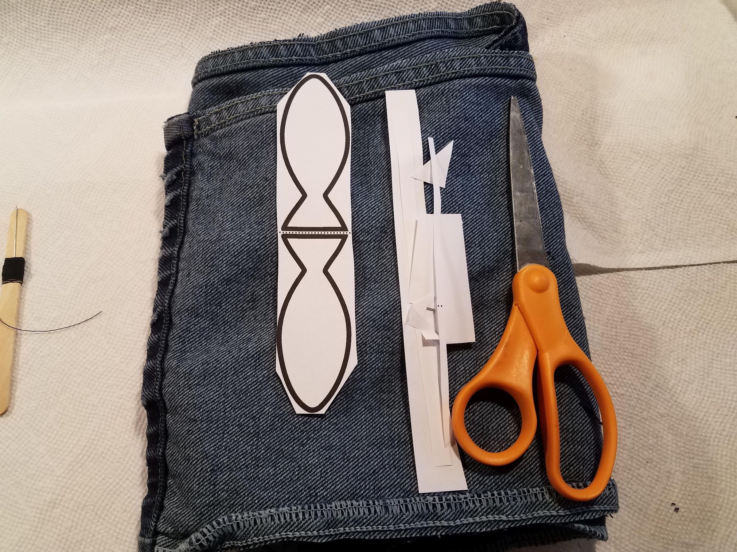 Make Your Own Catnip Fish Out of Old Blue Jeans - DIY Cat Toys for Very ...
