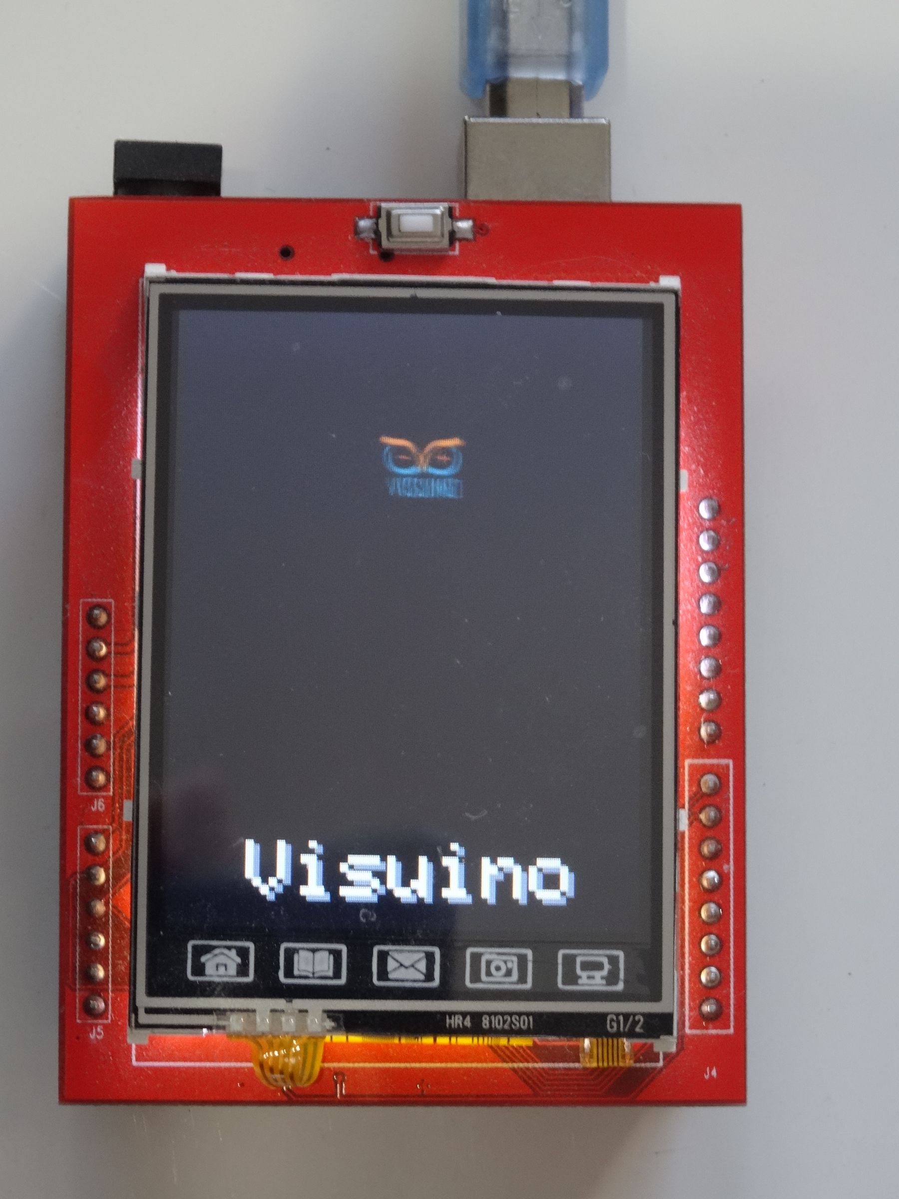 Arduino Uno: Bitmap Animation on ILI9341 TFT Touchscreen Display Shield ...