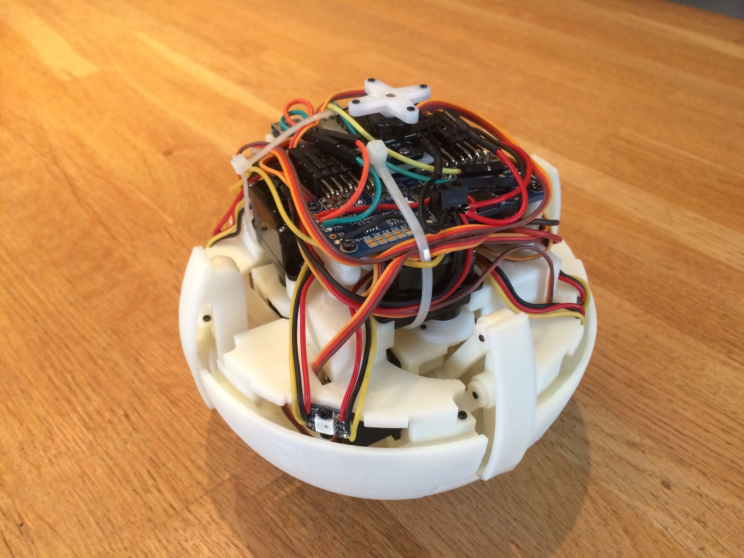 Spherical Quadruped Arduino Robot : 10 Steps (with Pictures ...