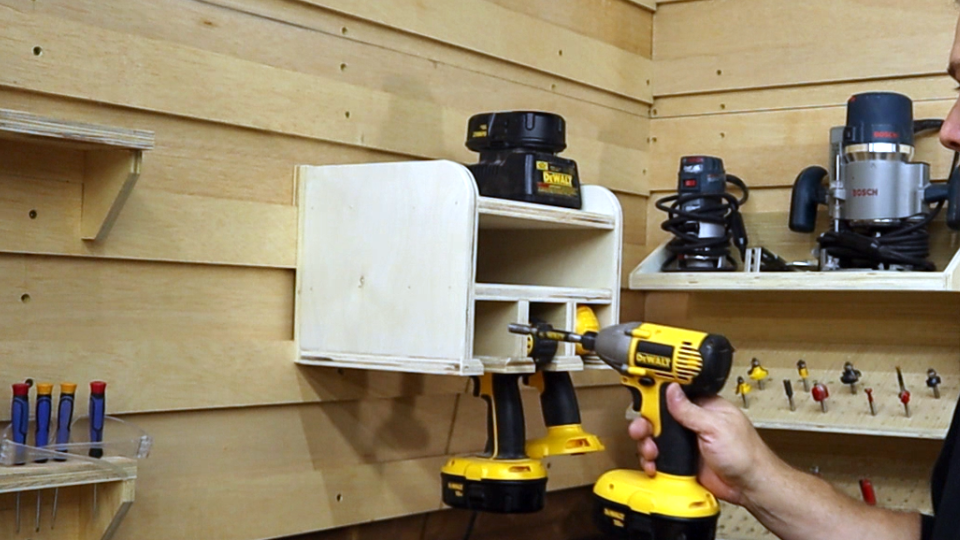 Drill Storage and Charging Station : 11 Steps (with Pictures ...