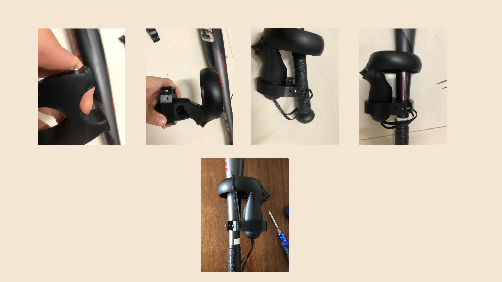 Play Baseball/Softball in VR Using This 3D Printed Mount : 6 Steps ...