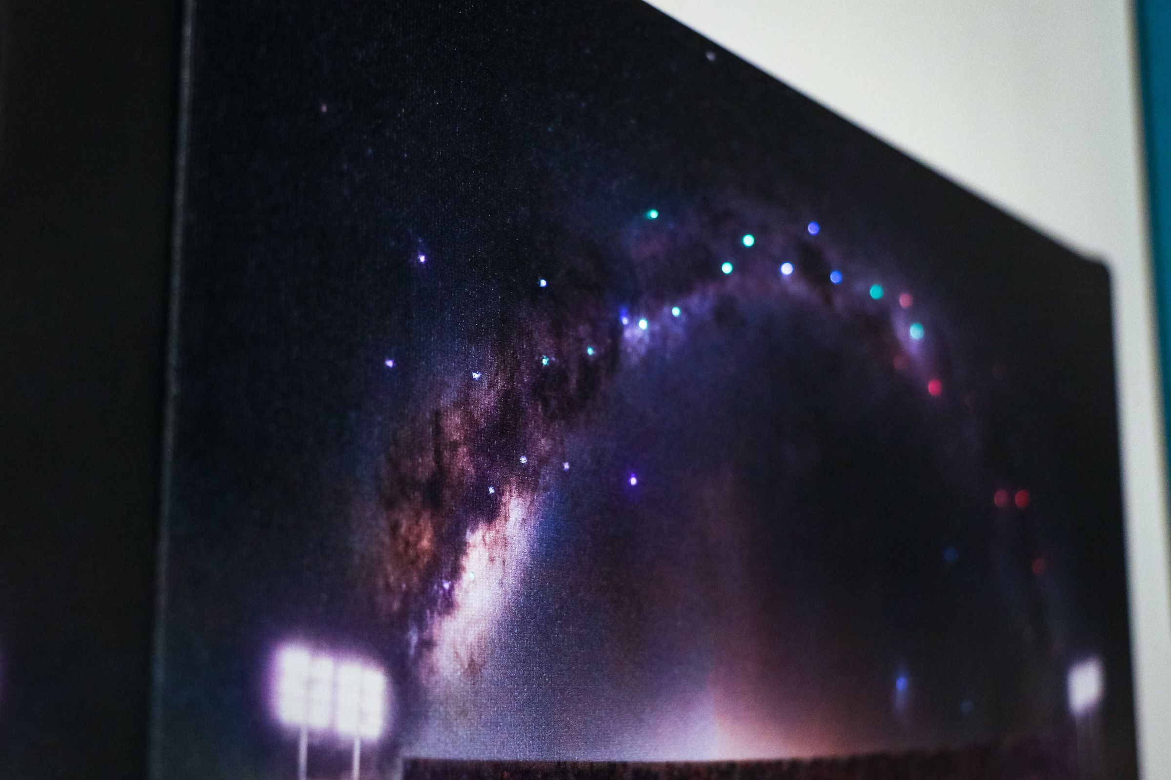 Fiber-Optic Lights in Canvas Print : 5 Steps - Instructables