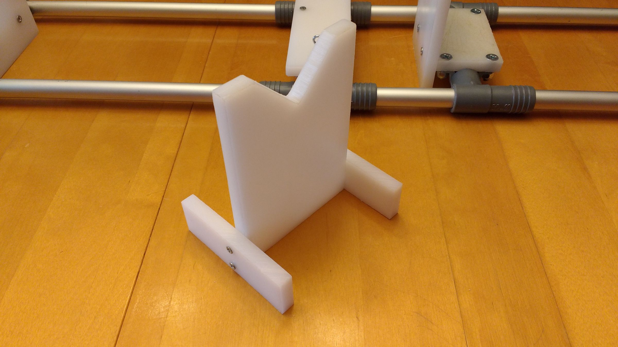 Fishing Rod Wrapping Jig Made From Crutches & HDPE Cutting Board : 8 ...