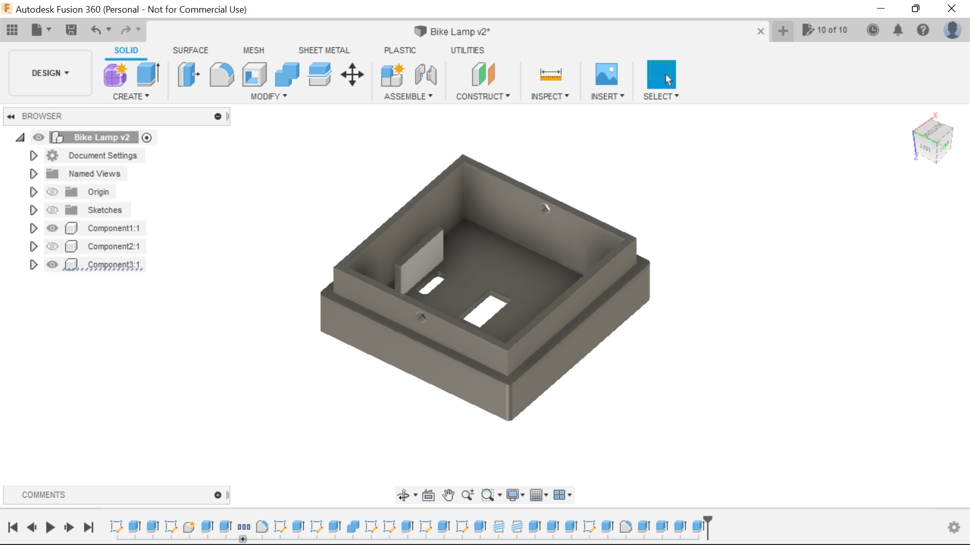 Be Seen! 3D Printed Bike Lights With Fusion 360 : 5 Steps (with ...