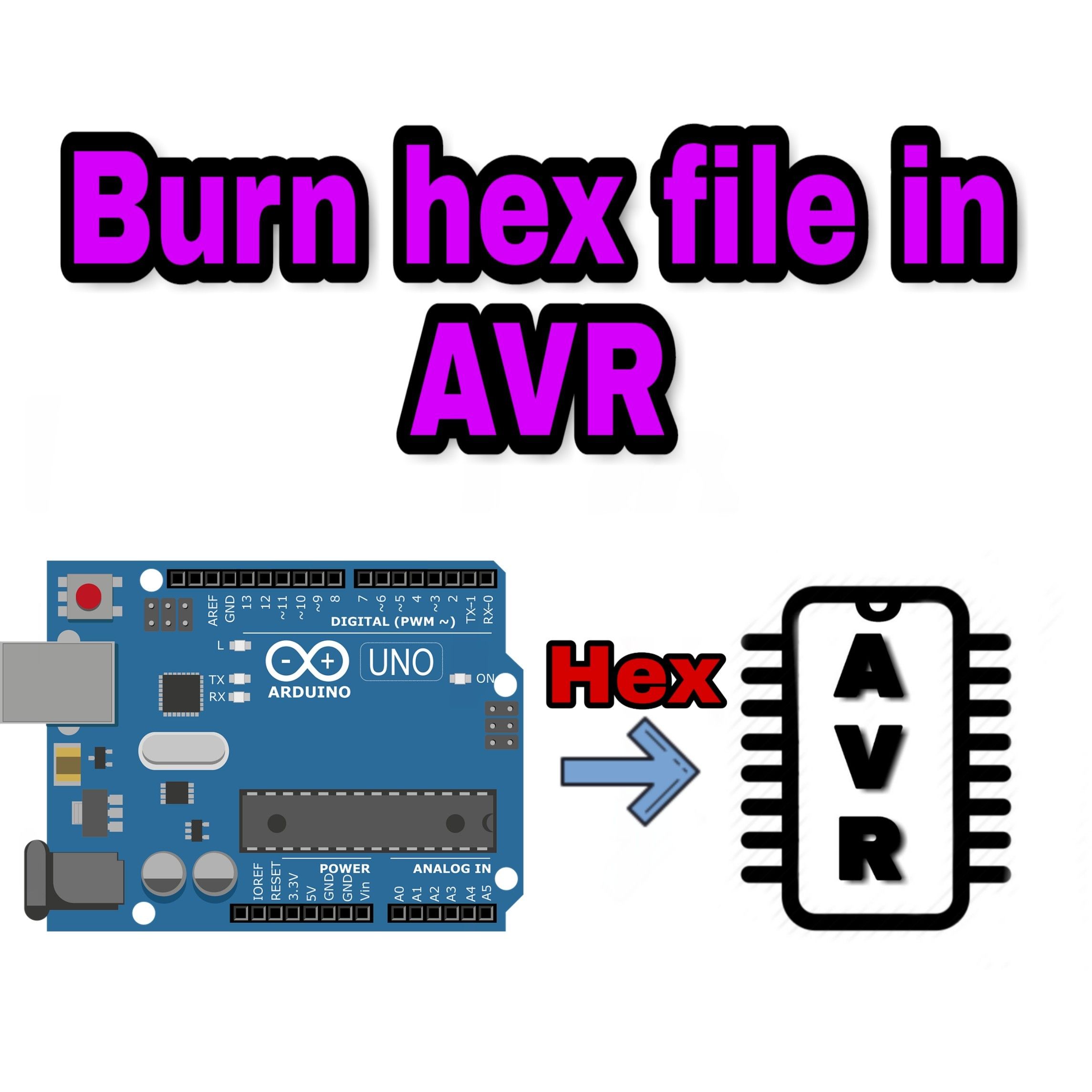 Arduino As ISP || Burn Hex File in AVR || Fuse in AVR || Arduino As ...