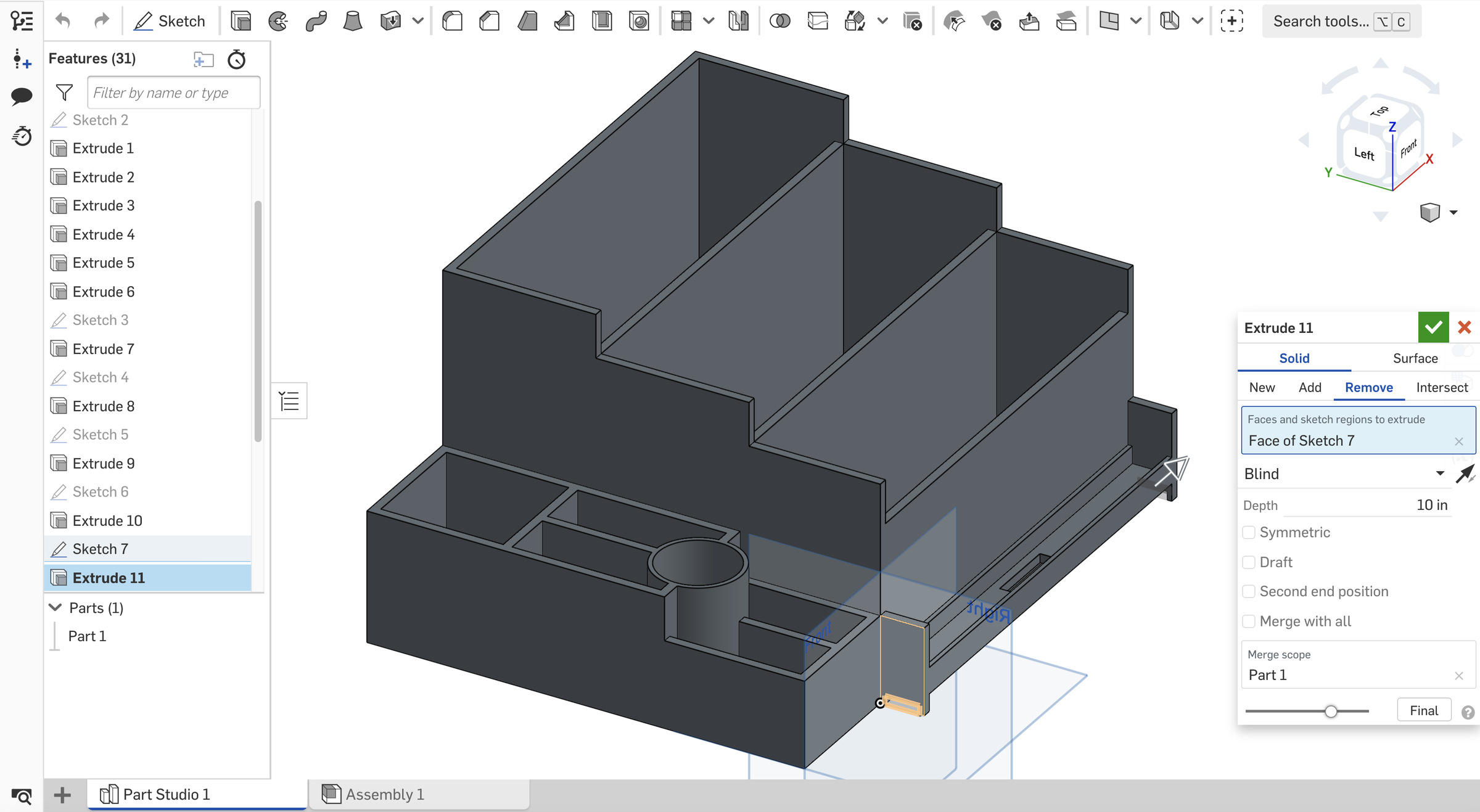 Desk Organizer Design Using Onshape : 28 Steps - Instructables