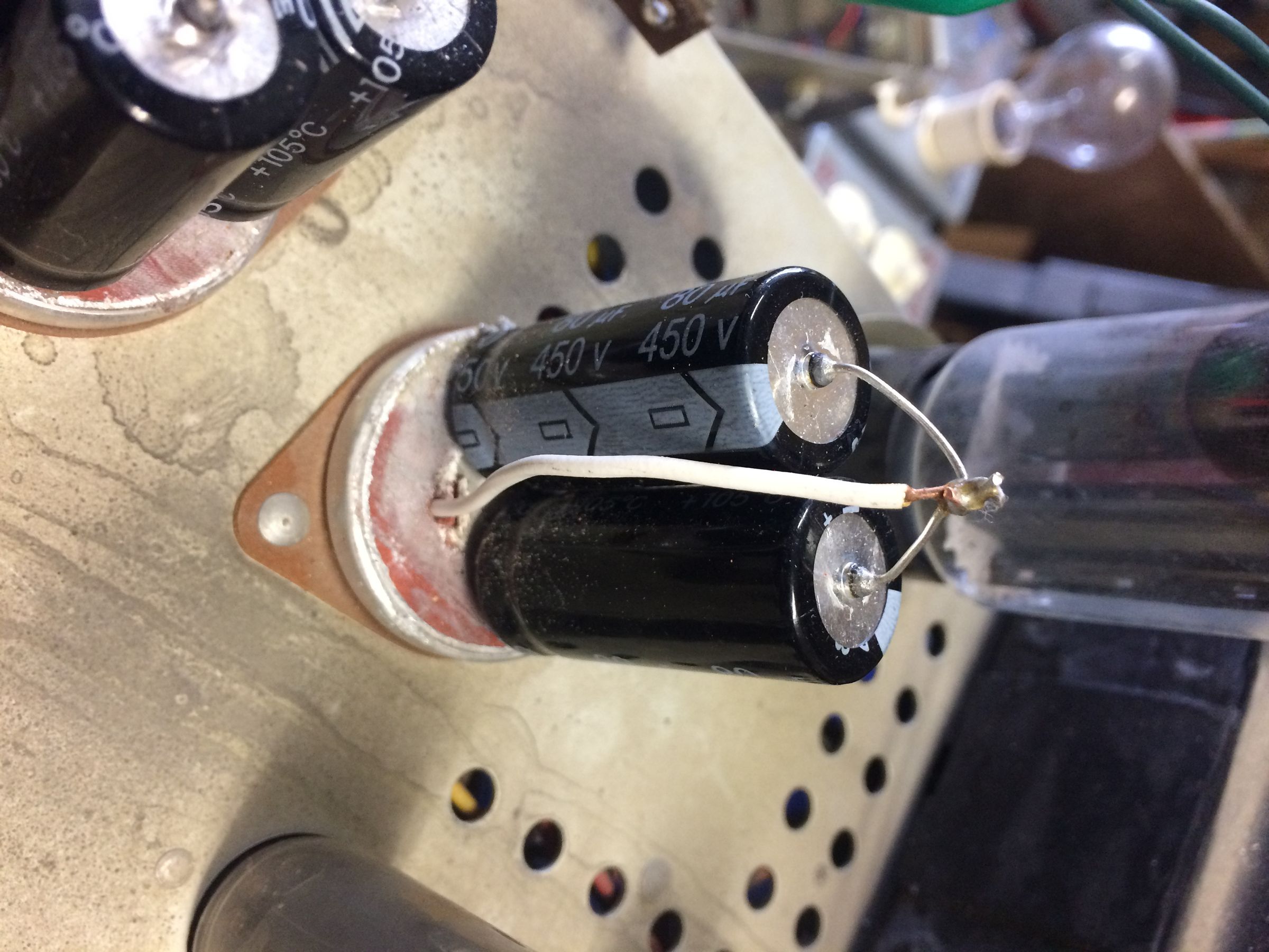 Tube Radio Capacitor Can Replacement : 6 Steps (with Pictures ...