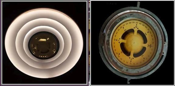 Compass Display Table With Indirect Lighting : 6 Steps (with Pictures ...
