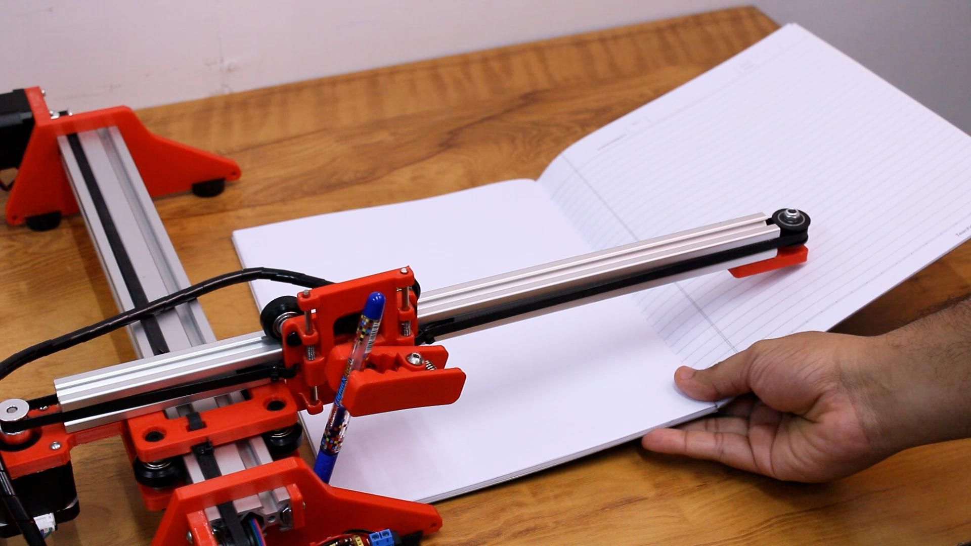 DIY Homework Writing Machine Using Arduino - 2D Pen Plotter : 11 Steps ...