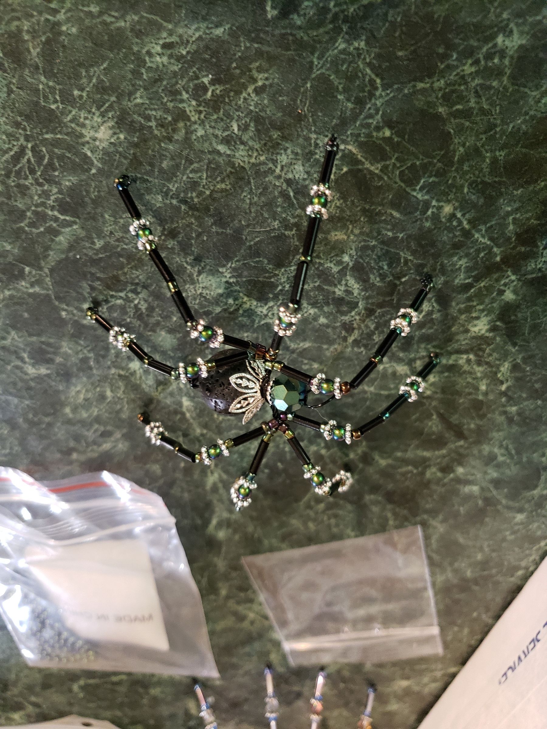 Beaded Spider Tutorial : 11 Steps (with Pictures) - Instructables