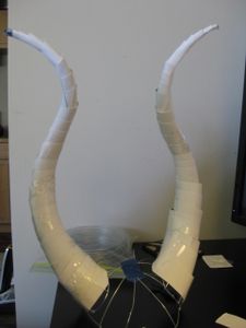 Leather Wrapped Maleficent Horns : 11 Steps (with Pictures) - Instructables