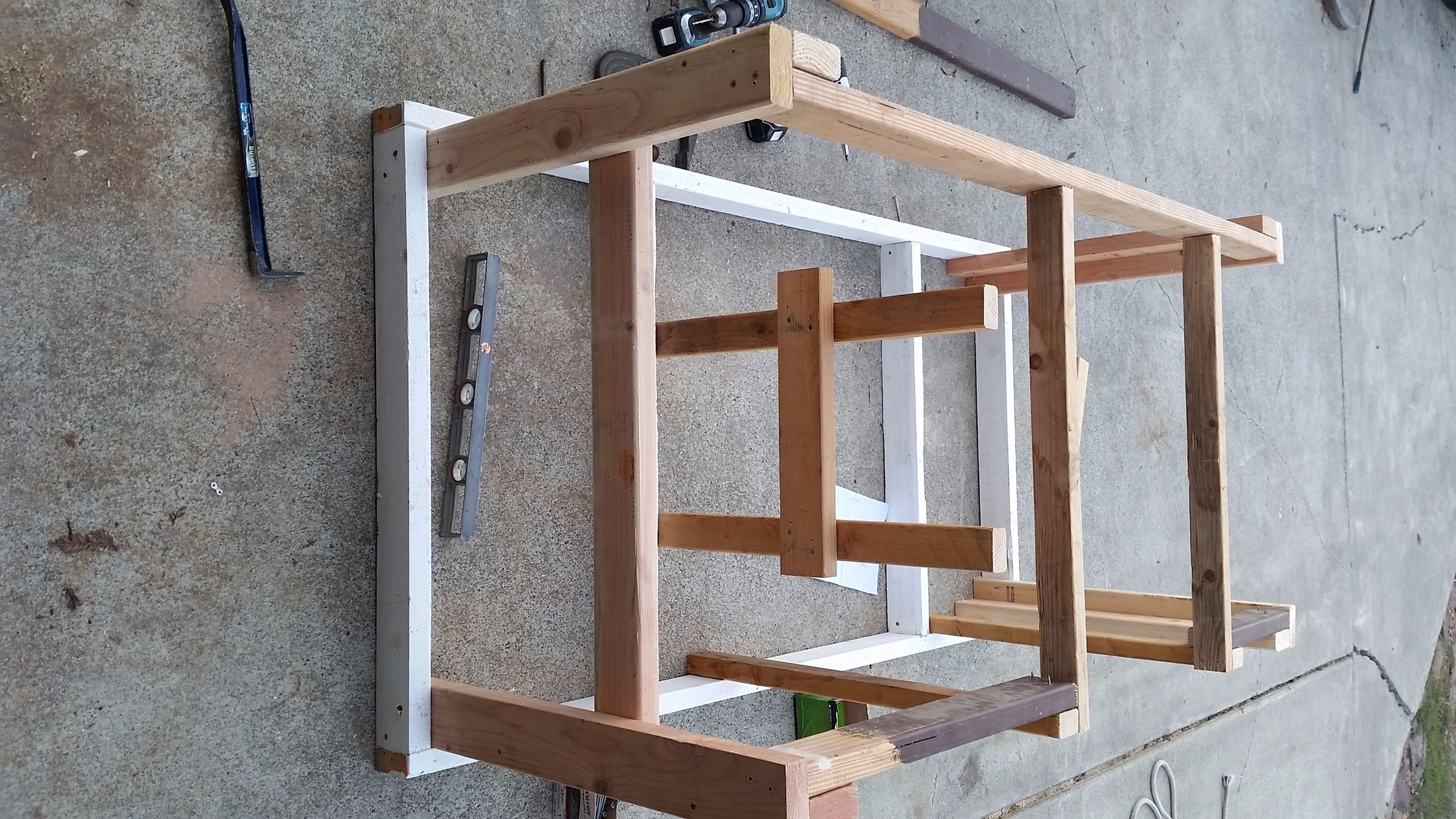 Mobile Workbench With Built-in Table & Miter Saws : 8 Steps (with ...