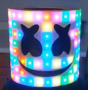 Marshmello LED Helmet : 11 Steps (with Pictures) - Instructables