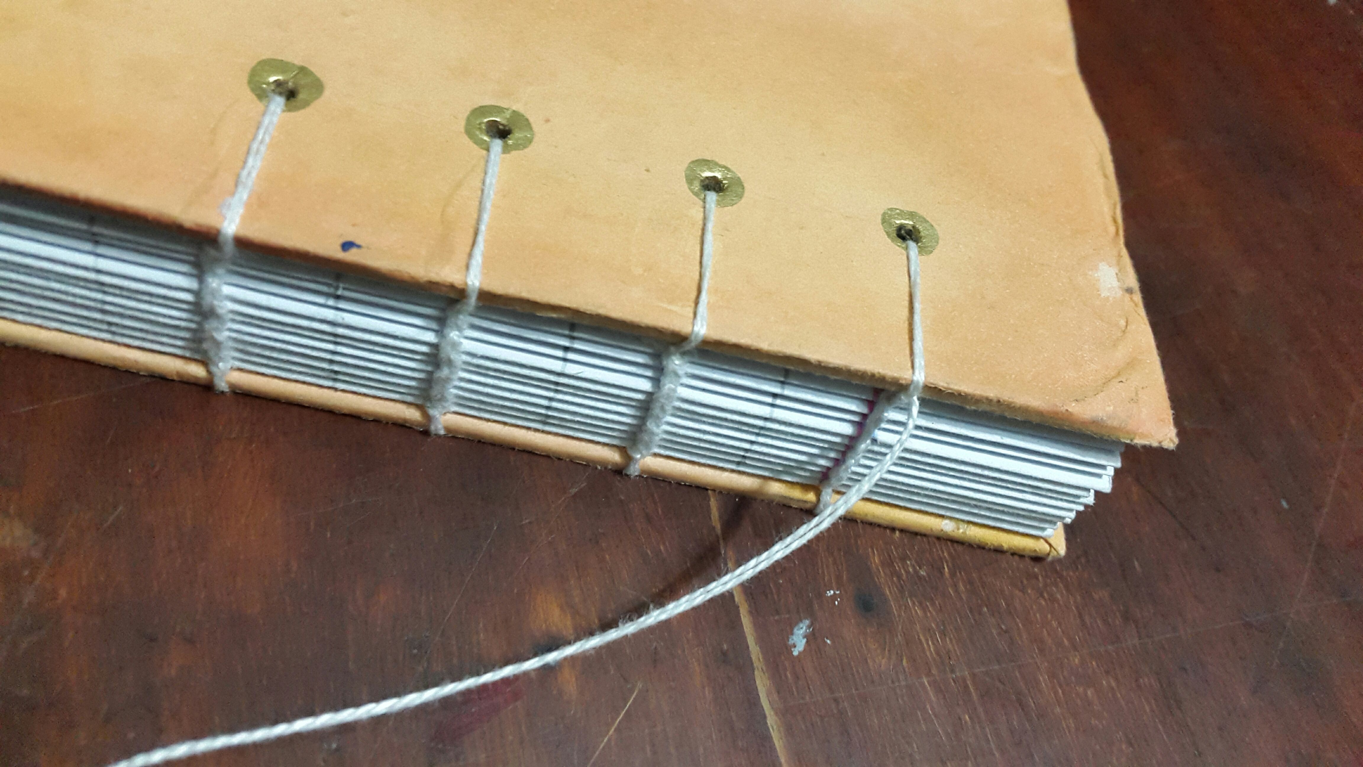 DIY Coptic Stitch Bound Notebook : 9 Steps (with Pictures) - Instructables