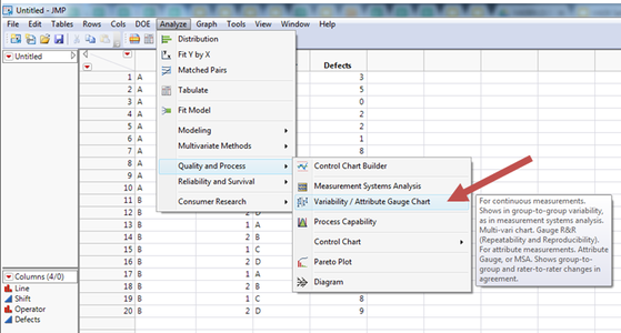 Making a Variability Chart Using JMP : 10 Steps (with Pictures) - Instructables