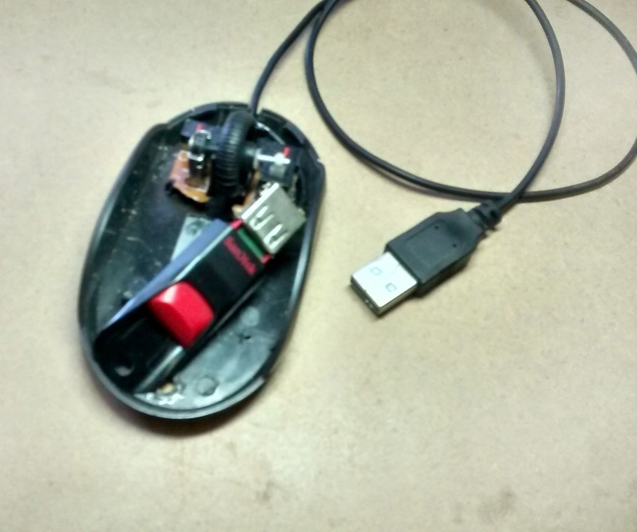 Hide Pendrive Inside Mouse : 8 Steps - Instructables