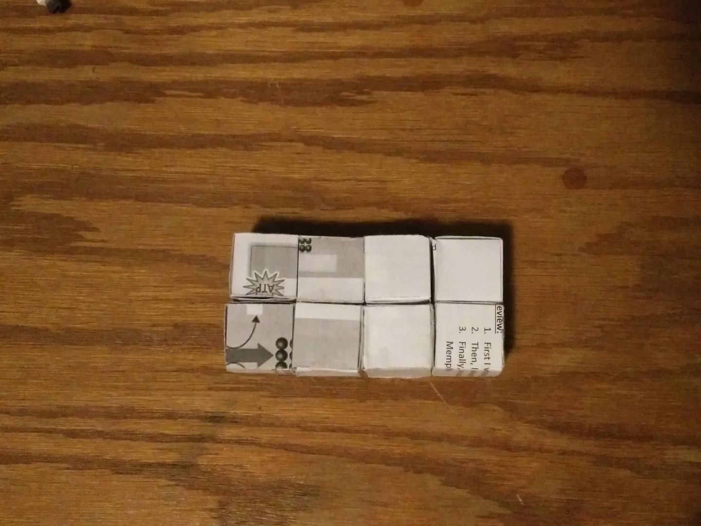 How to Make a Yoshimoto Cube With Paper : 7 Steps - Instructables