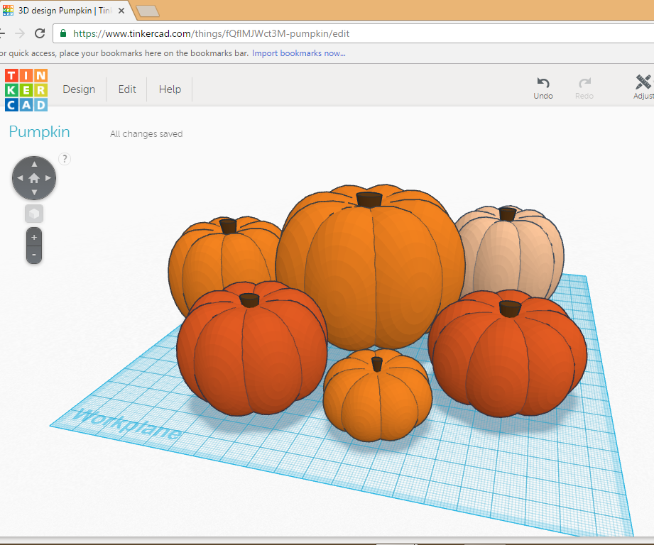 Design A Pumpkin In Tinkercad 7 Steps with Pictures Instructables design-a-pumpkin-in-tinkercad-7-steps-with-pictures-instructables