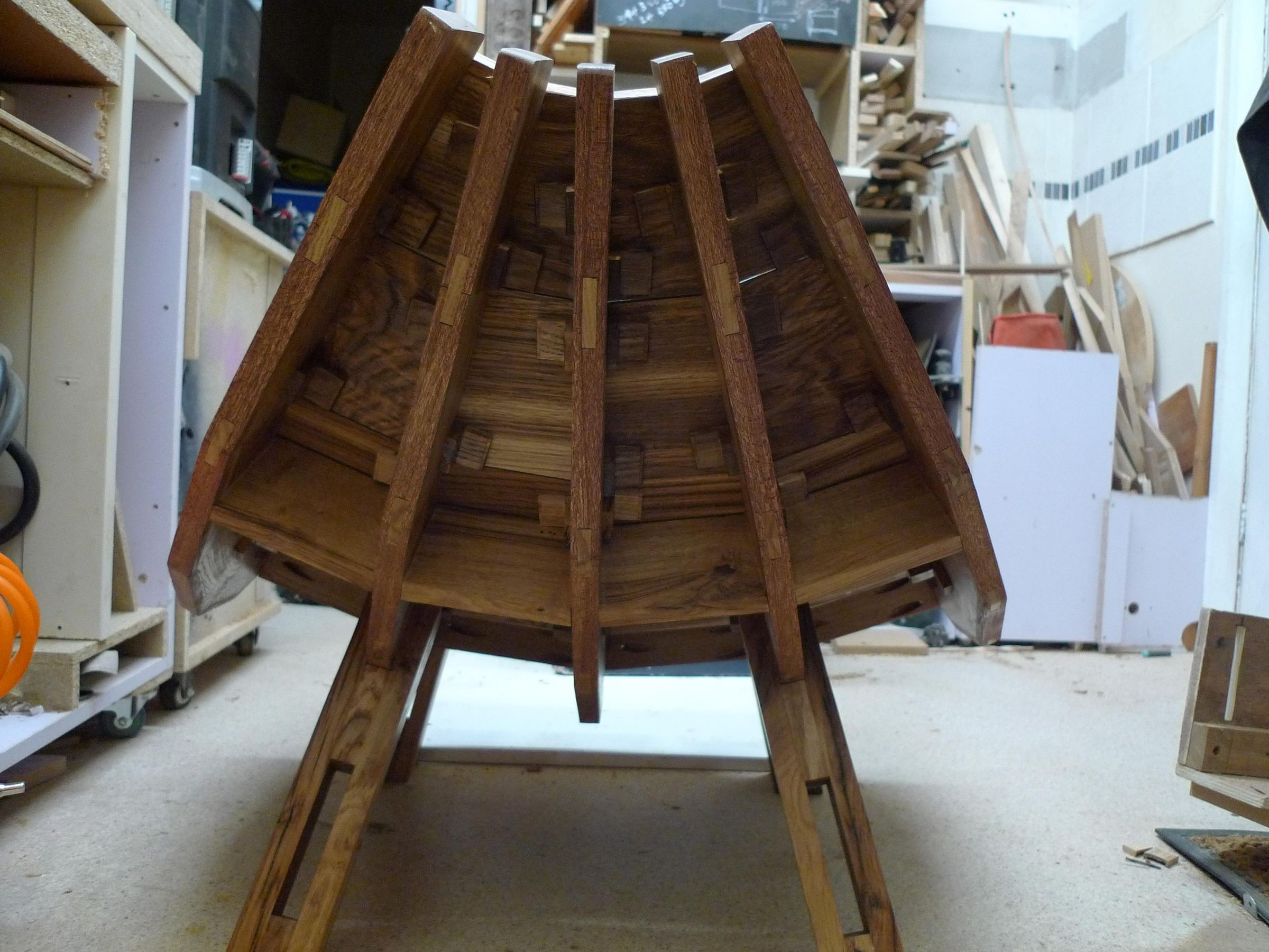 Faceted Curved Wooden Chair : 12 Steps (with Pictures) - Instructables