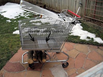 Portable Fire Pit With Built in Log Storage Rack. : 6 Steps (with ...