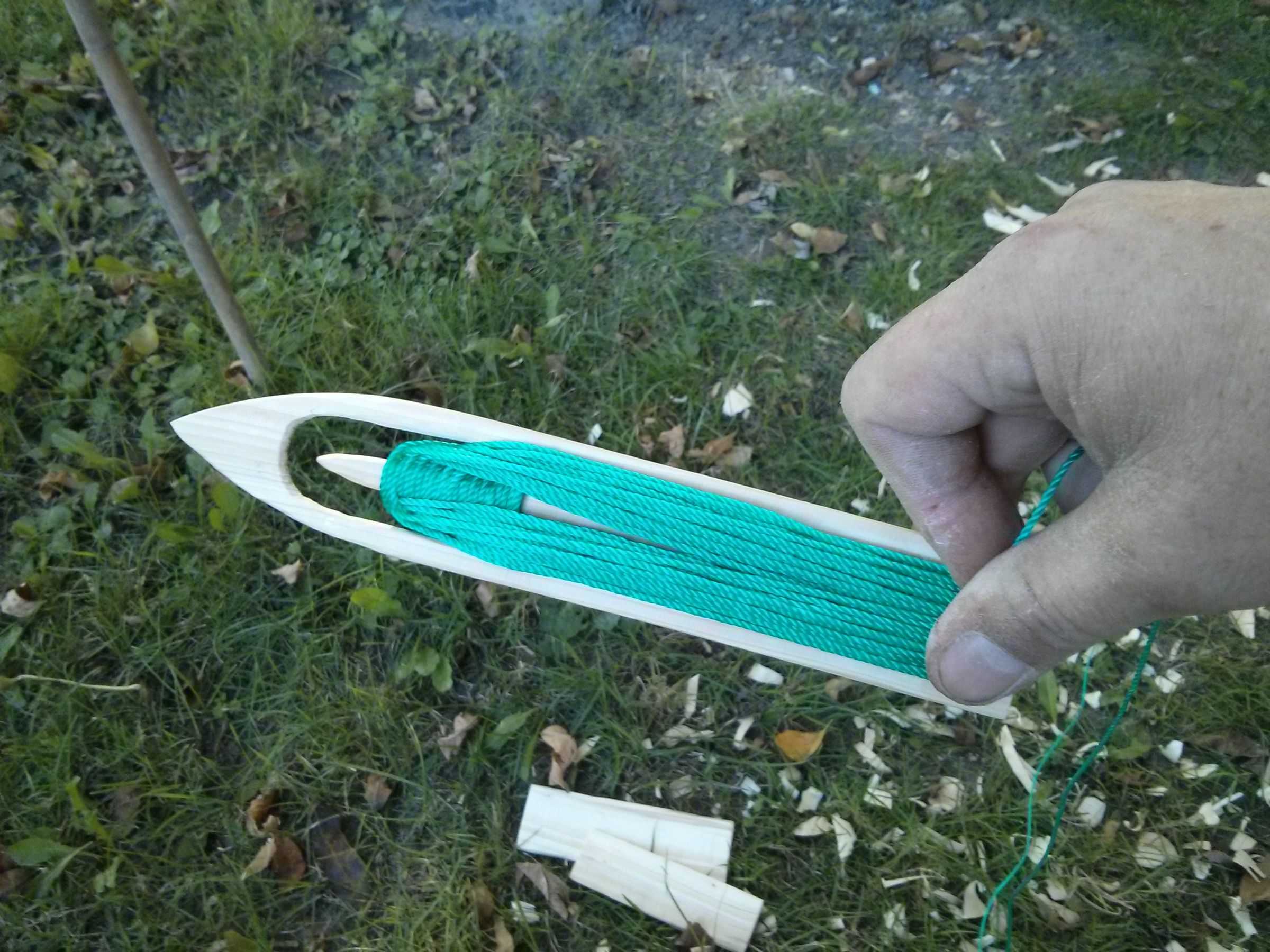 Primitive Net Making From Carving Your Needle to Weaving Your Net : 10 ...