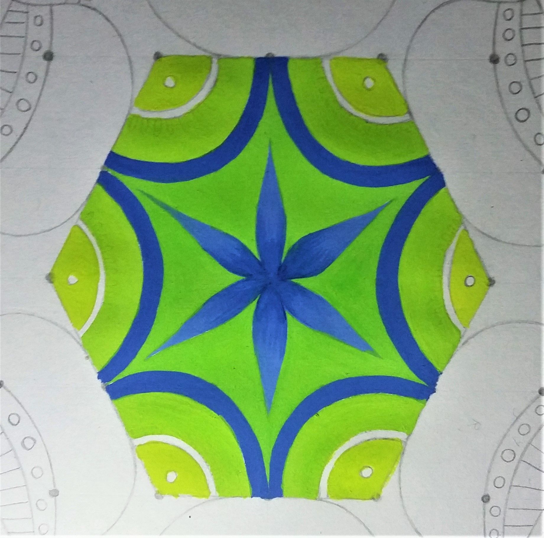 KOLAM PAINTING!! : 8 Steps - Instructables