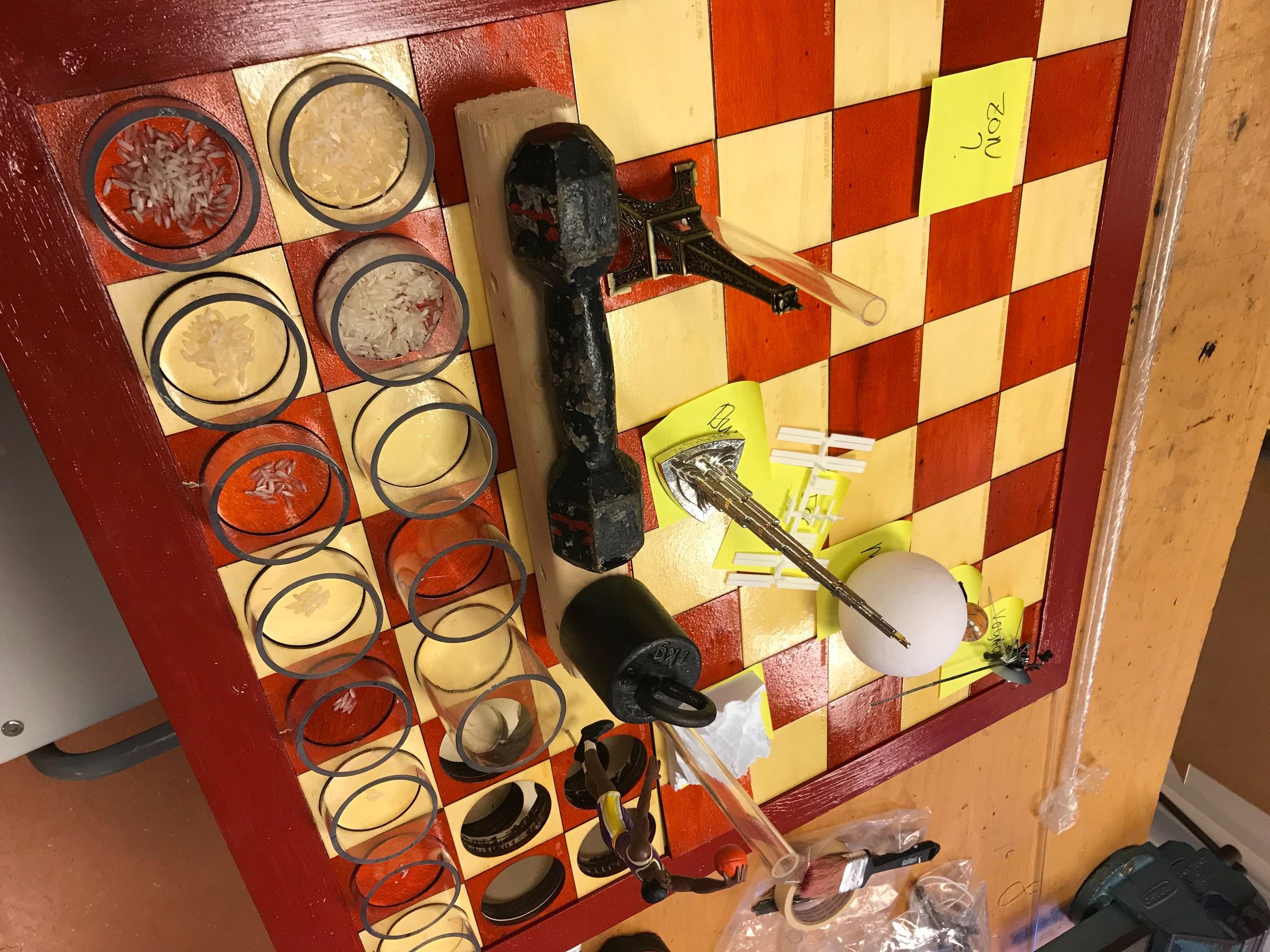 Chess Board With Rice: Exponential Growth : 11 Steps (with Pictures ...