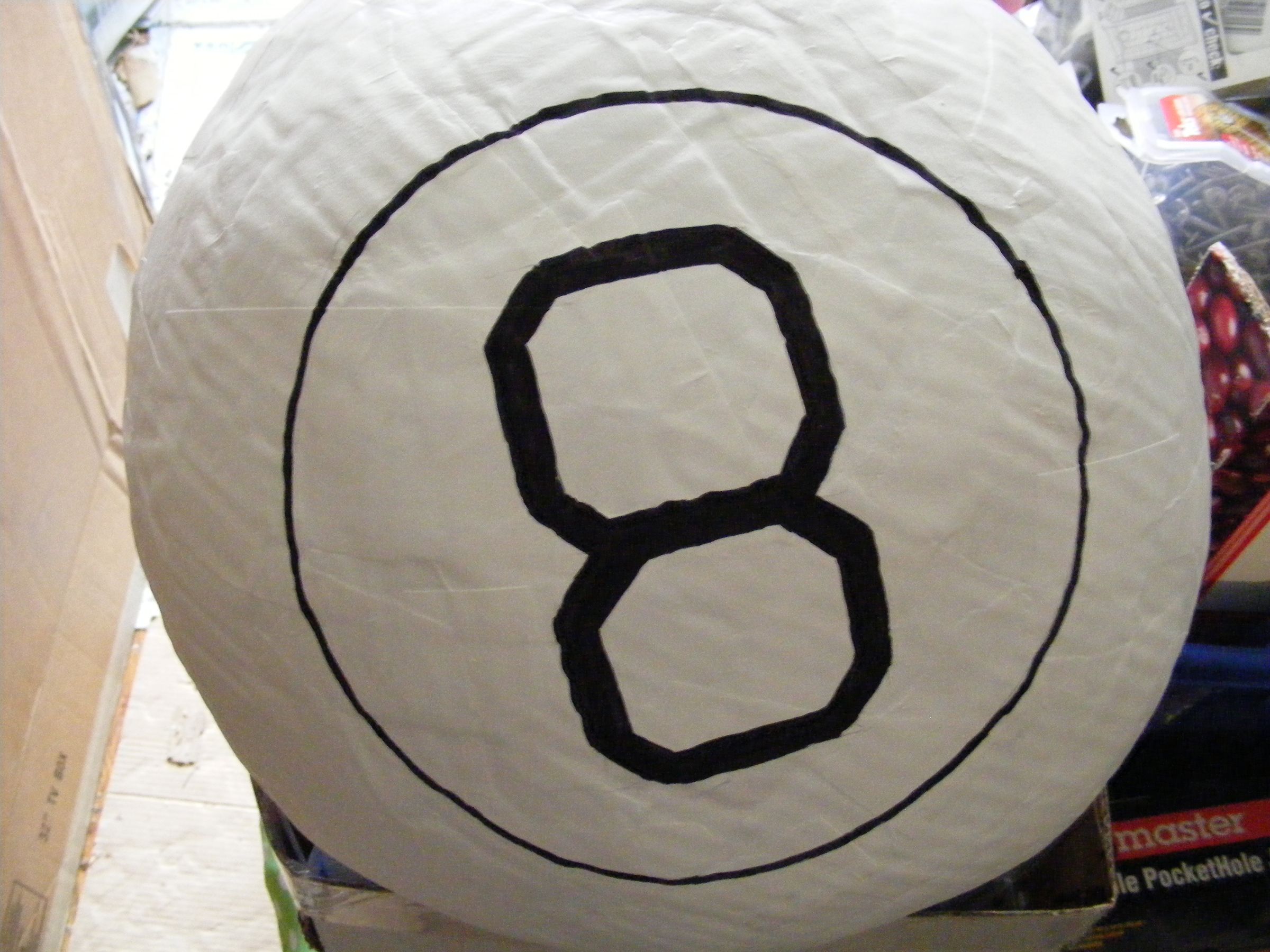 Giant Magic 8 Ball : 6 Steps (with Pictures) - Instructables