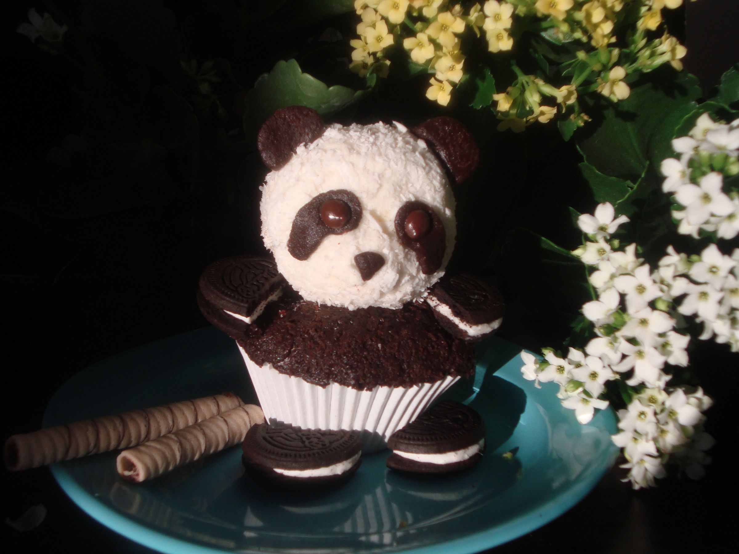 Panda CupCake : 9 Steps (with Pictures) - Instructables