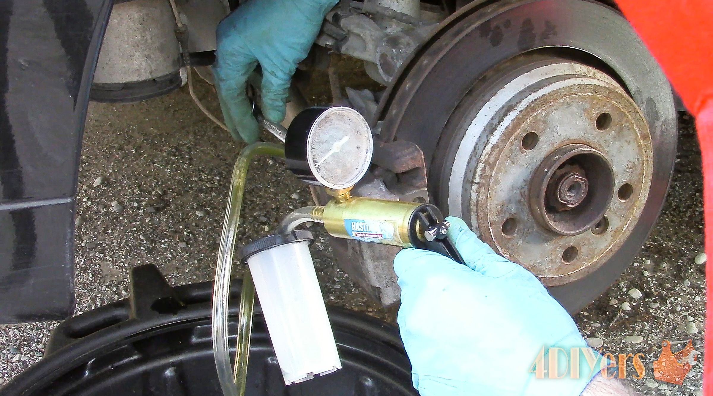 How to Do a Brake Fluid System Flush : 4 Steps (with Pictures ...