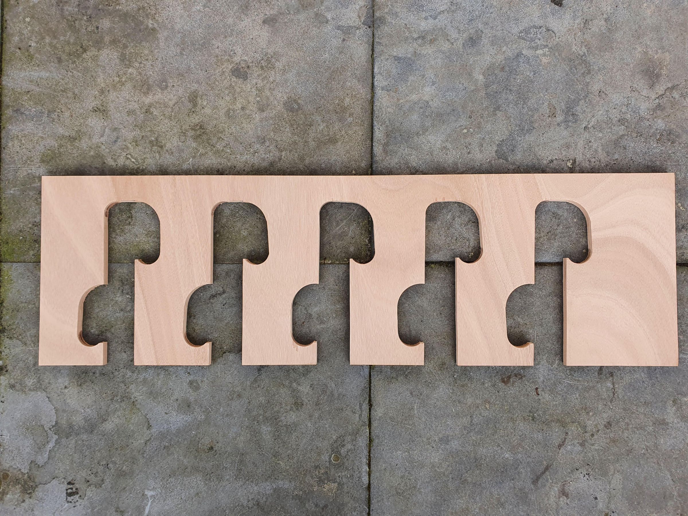 Compact Plywood Bicycle Wheel Rack : 4 Steps (with Pictures ...