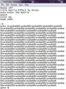 Batch Matrix Effect : 3 Steps - Instructables