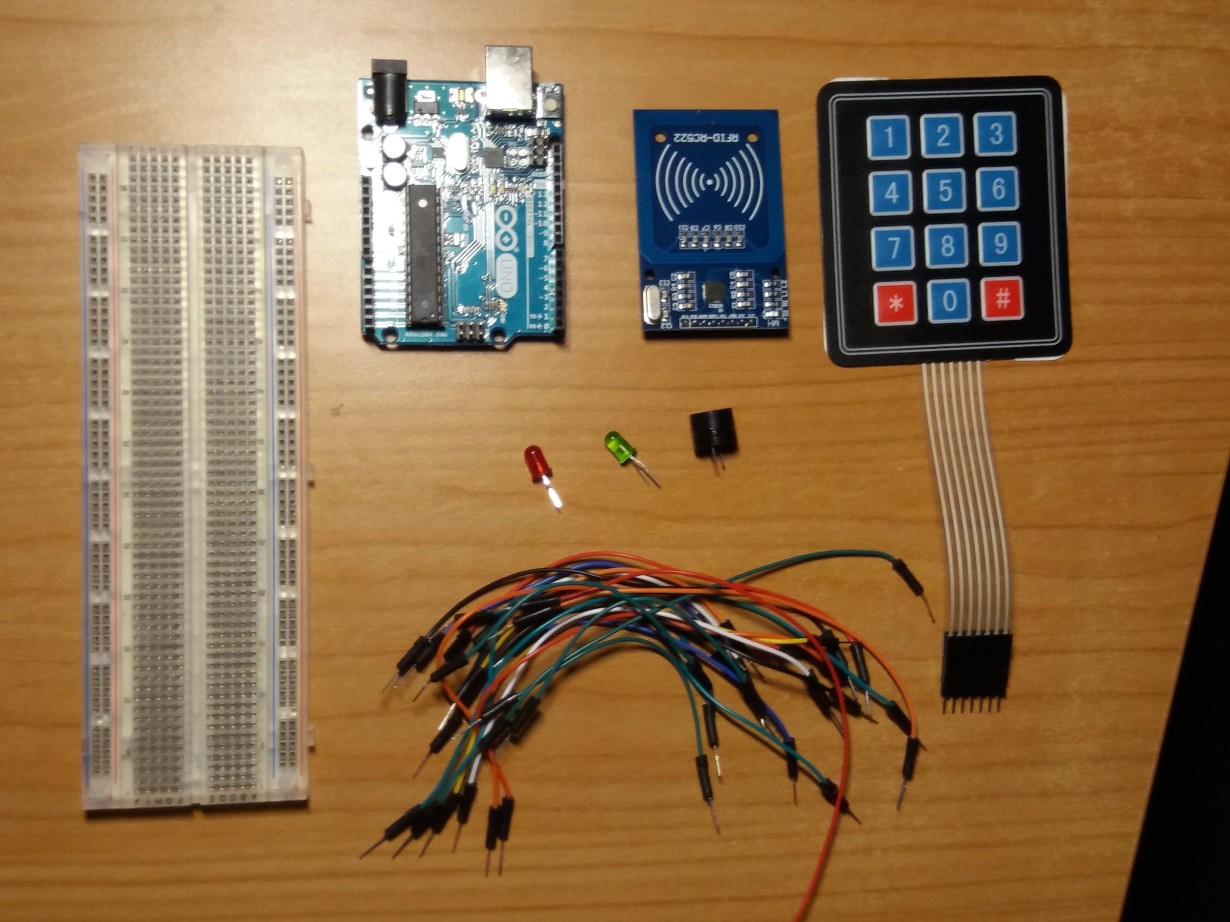 Create an Access Control System With an 4x3 Keypad & RFID-RC522! : 5 ...