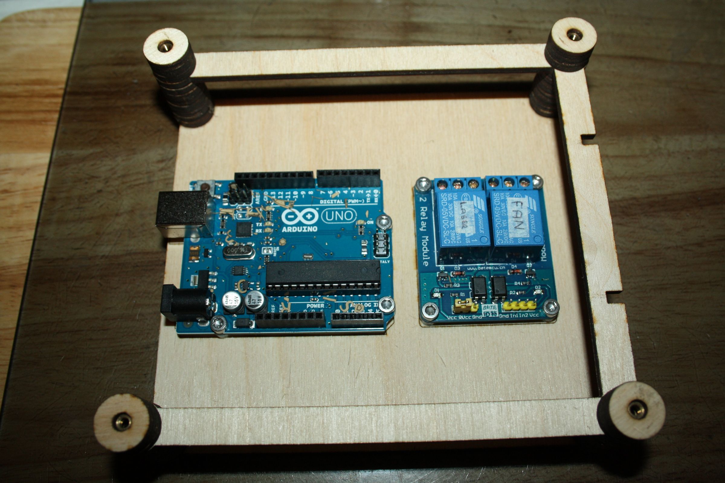 The MicroSlice V1 | a Tiny Arduino Laser Cutter : 10 Steps (with ...