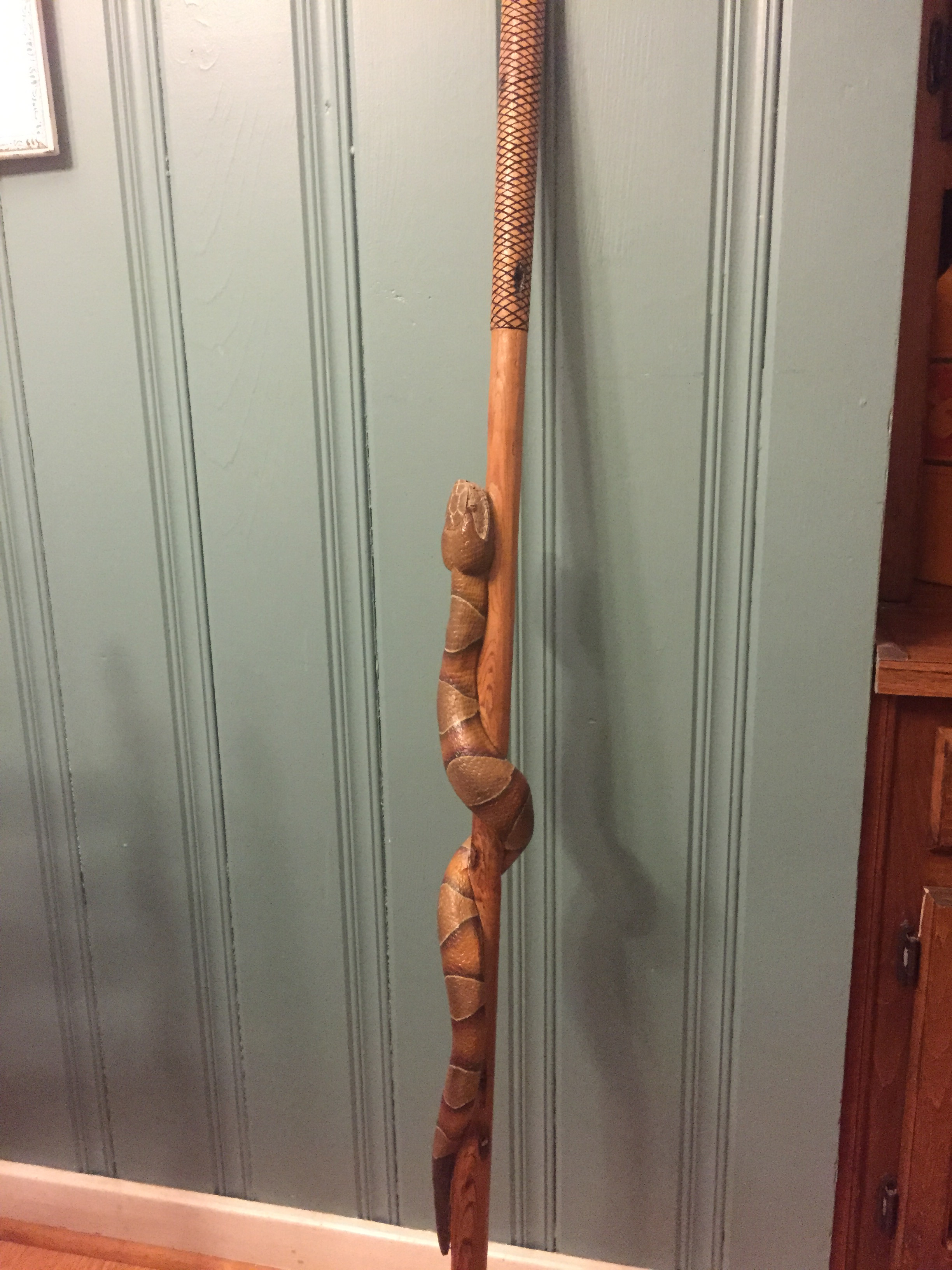 Carved Snake Cedar Walking Stick : 9 Steps (with Pictures) - Instructables