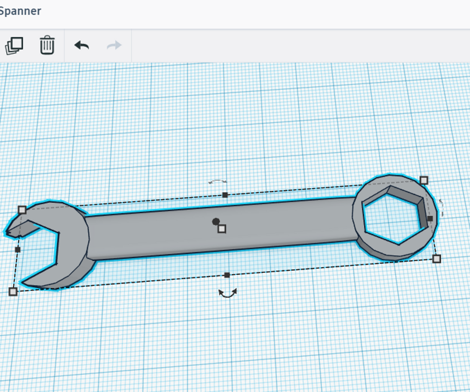 Tinker CAD Beginner 's 1st Project - Spanner : 3 Steps - Instructables