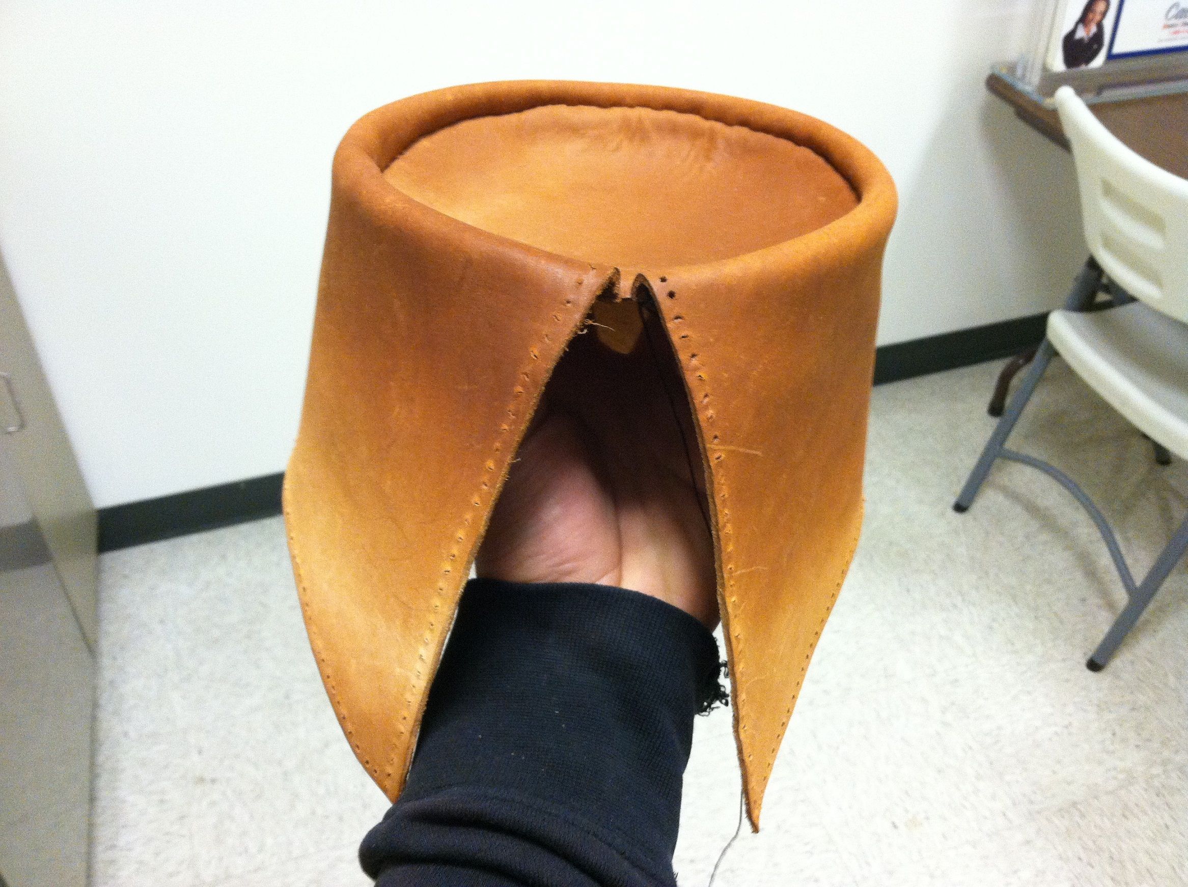 How to Make a Leather Top Hat : 12 Steps (with Pictures) - Instructables
