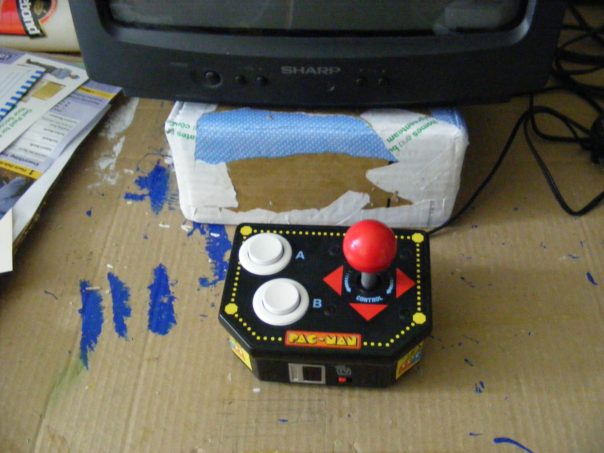 Cardboard Bar Top Arcade Game Console - Lithium Rain Recycled ...