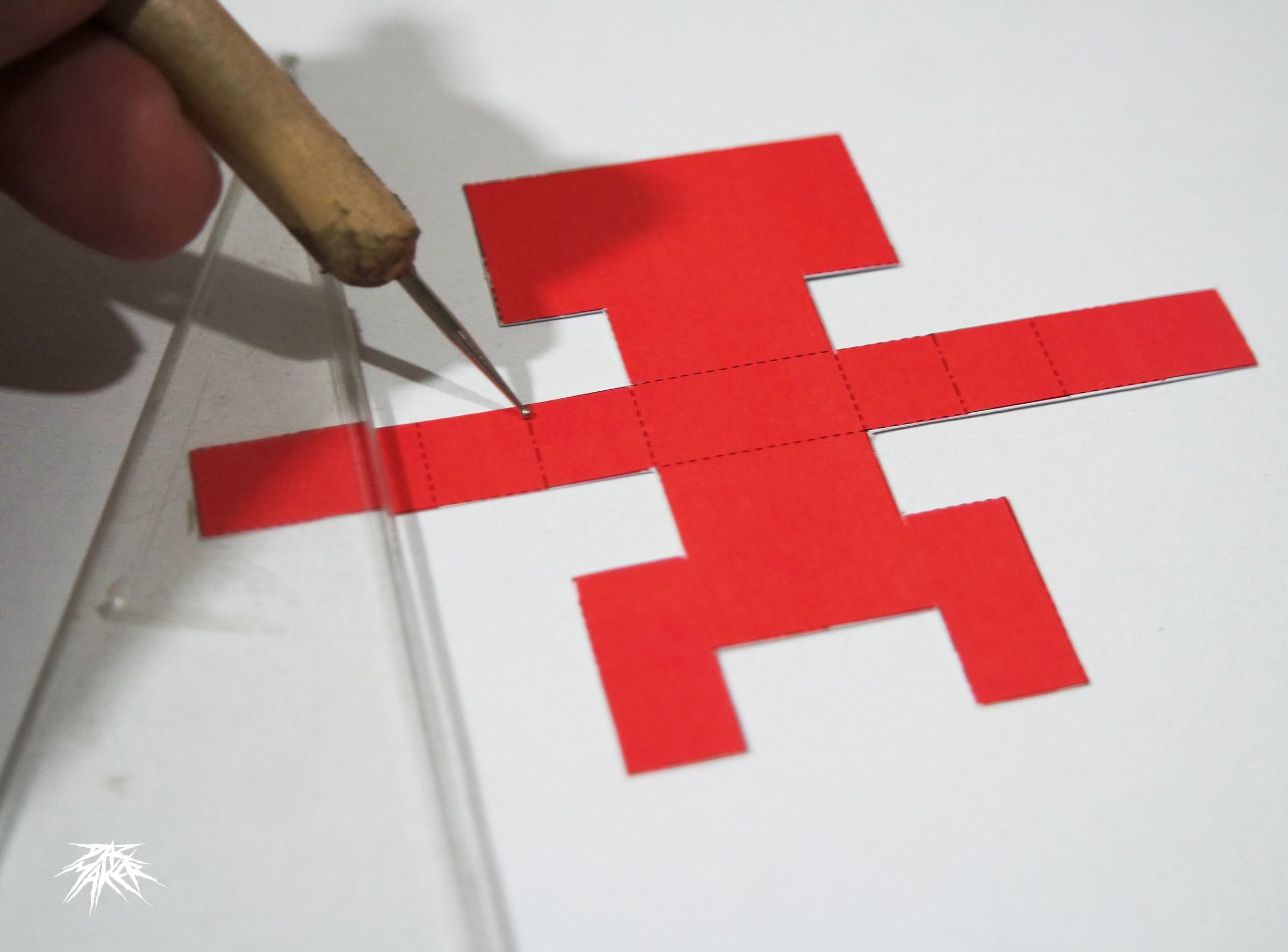 Mario 8 Bit 3d Pixel Paper Art : 15 Steps (with Pictures) - Instructables