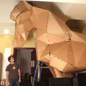 Giant Papercraft Trojan Horse : 21 Steps (with Pictures) - Instructables