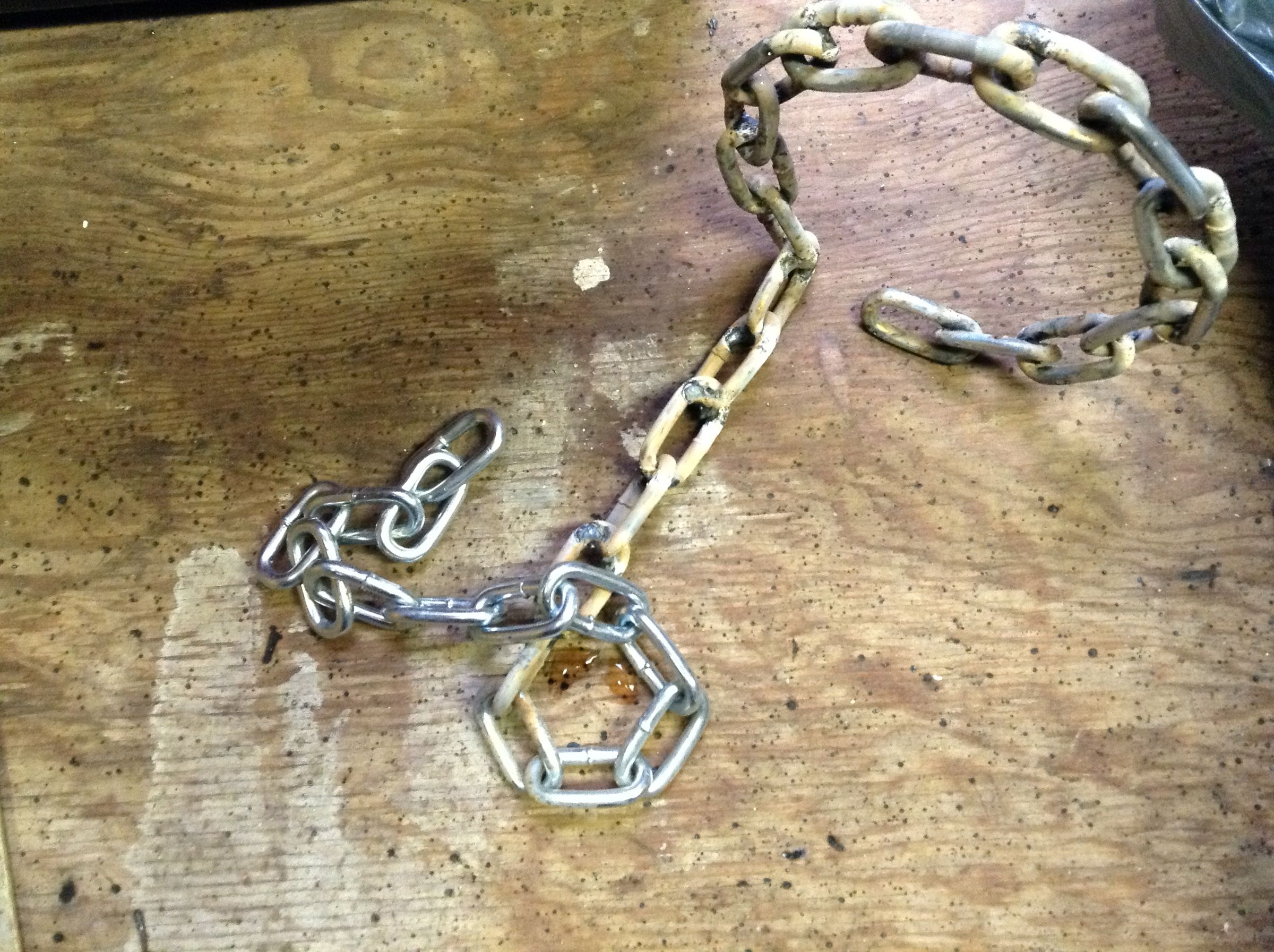 "Floating" Chain Wine Bottle Holder : 5 Steps (with Pictures ...
