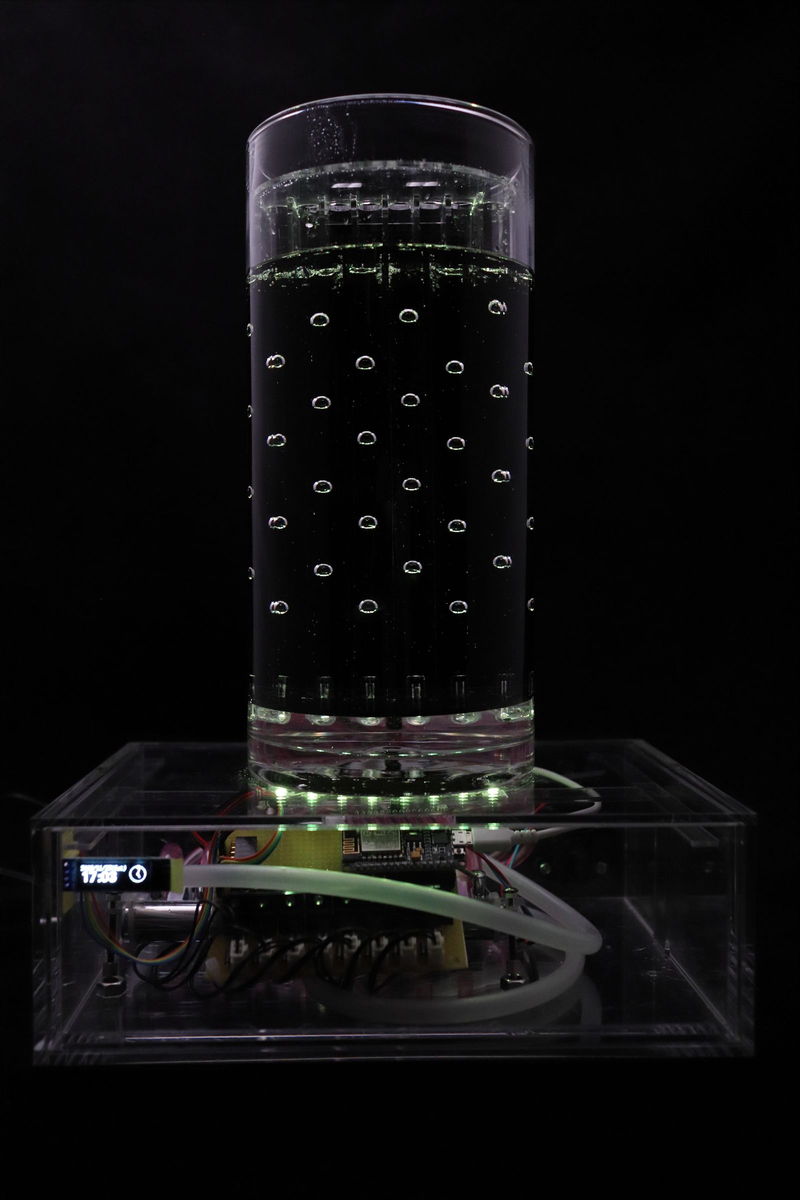 Glowing Air-Bubble Clock; Powered by ESP8266 : 7 Steps (with Pictures ...