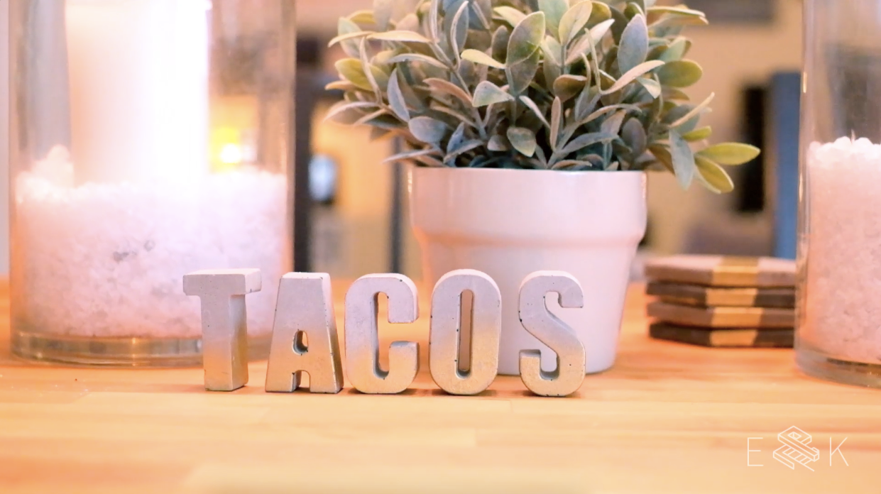 DIY Easy Concrete Letters : 6 Steps (with Pictures) - Instructables